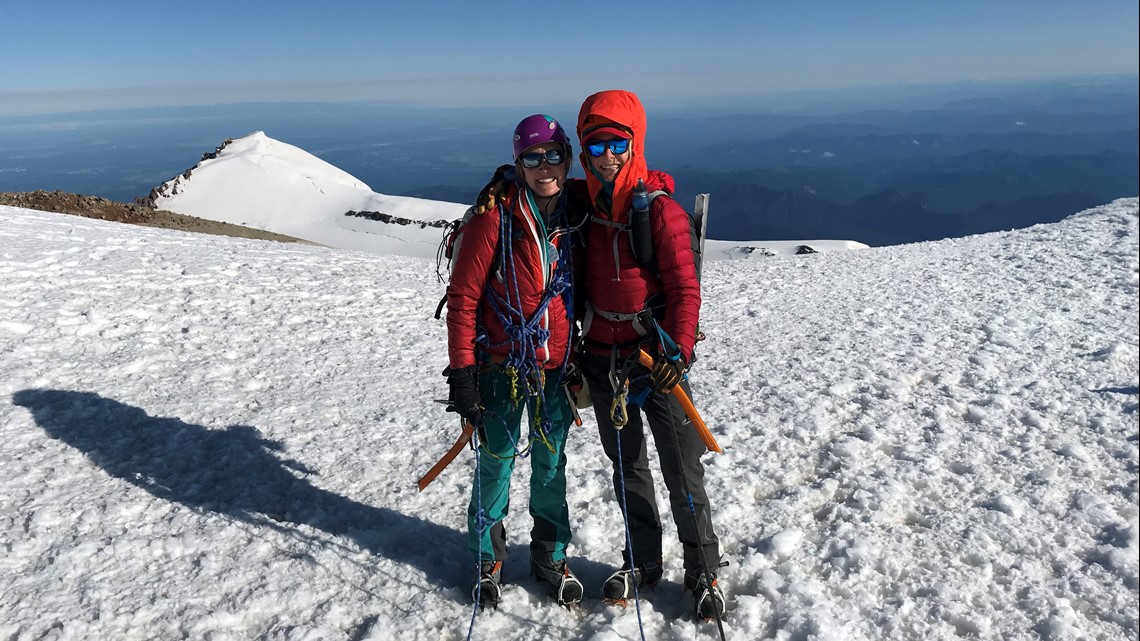 Alex Borsuk, Kaytlyn Gerbin complete Mount Rainier Infinity Loop ...
