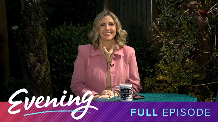 Thurs 4/2, KING 5 Evening from Kim Holcomb's Backyard, Full Episode ...