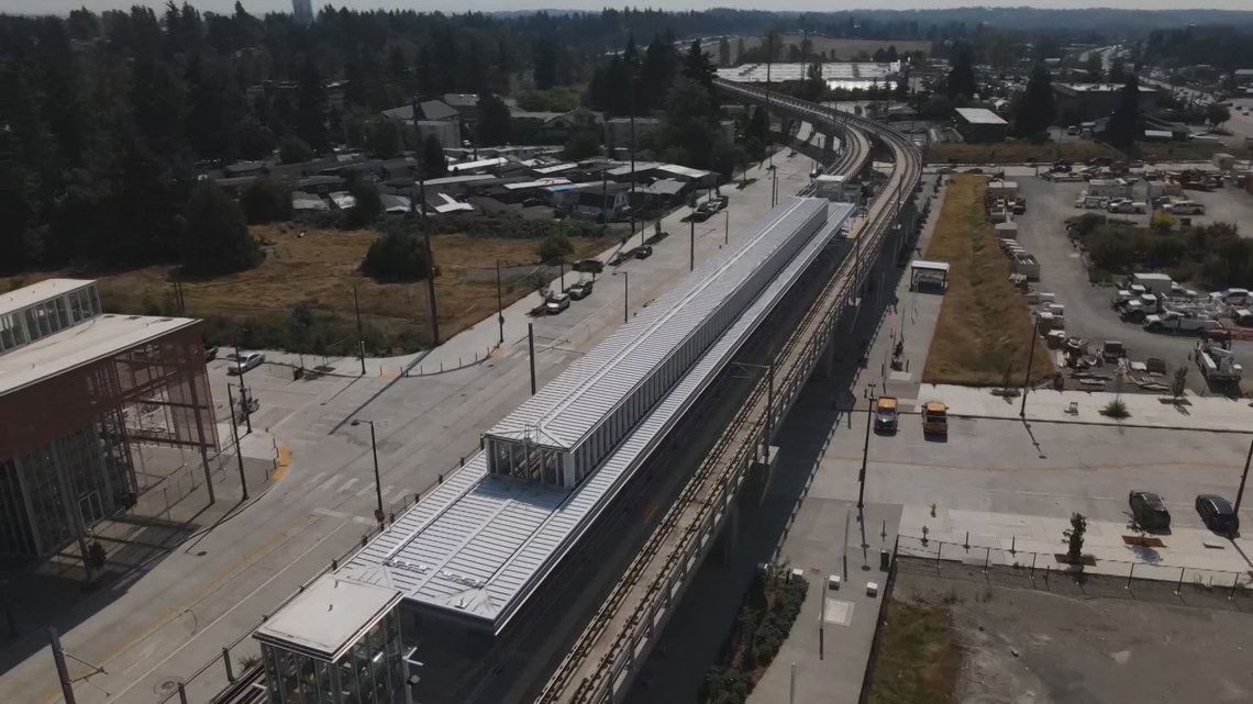 Sound Transit announces opening date for Federal Way light rail extension | king5.com