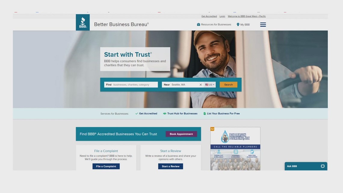 BBB of Washington warns of 'imposters' posing as BBB | king5.com