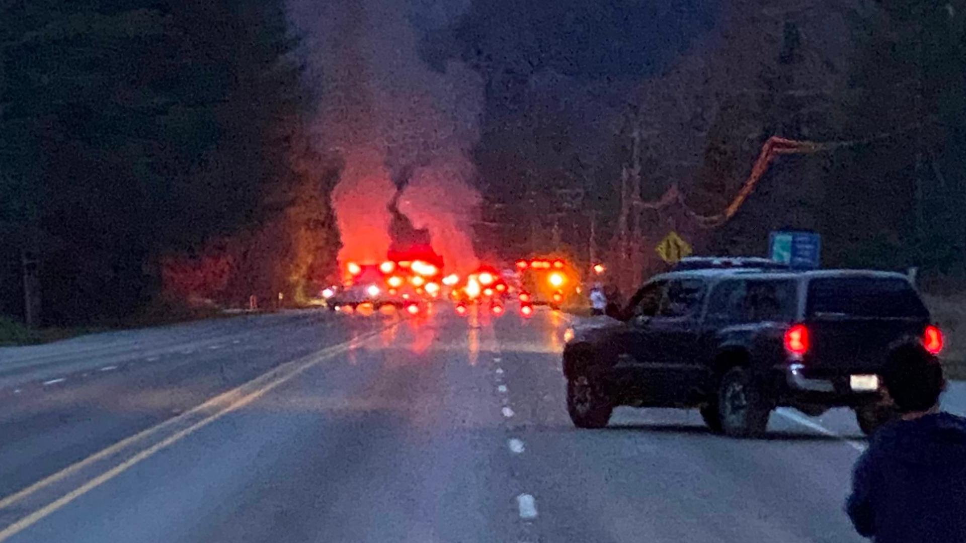 Deadly crash closes US 2 near Gold Bar | king5.com