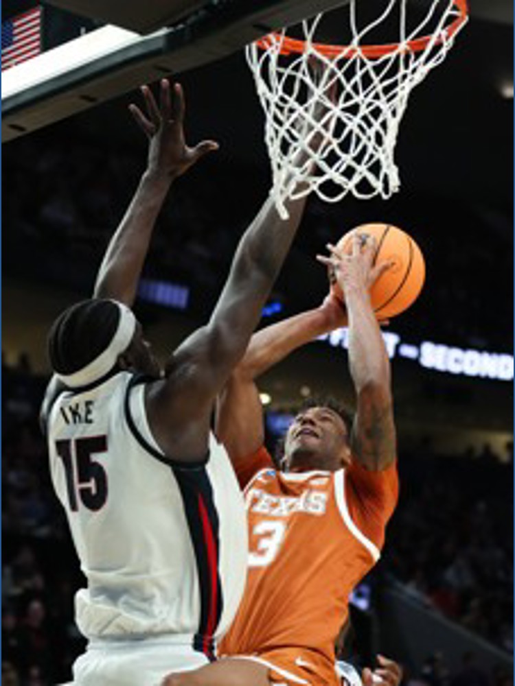 Texas goes from First Four to Sweet 16, beating Gonzaga 74-68 in March ...