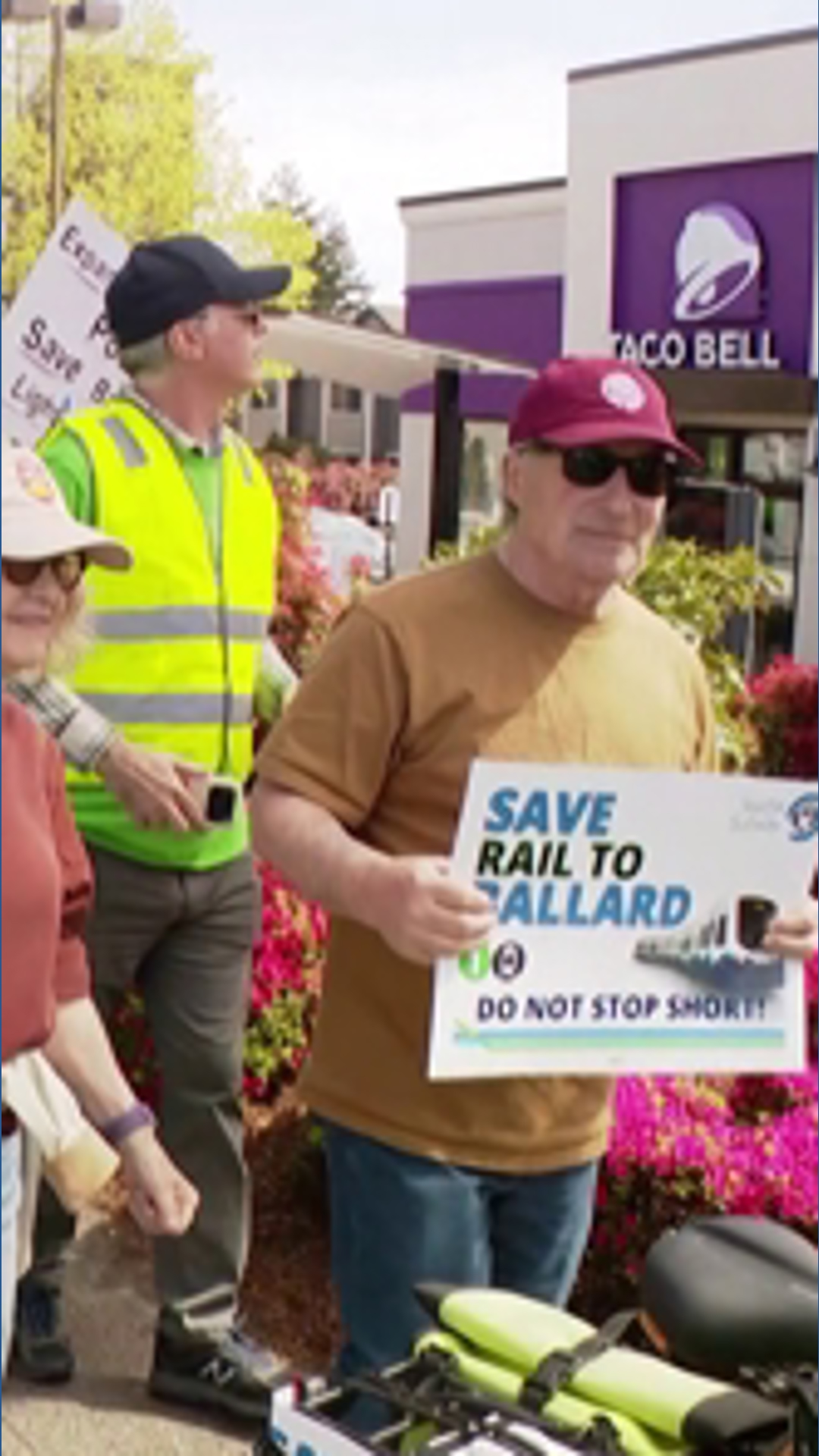 Ballard residents march to save voter-approved light rail extension ...