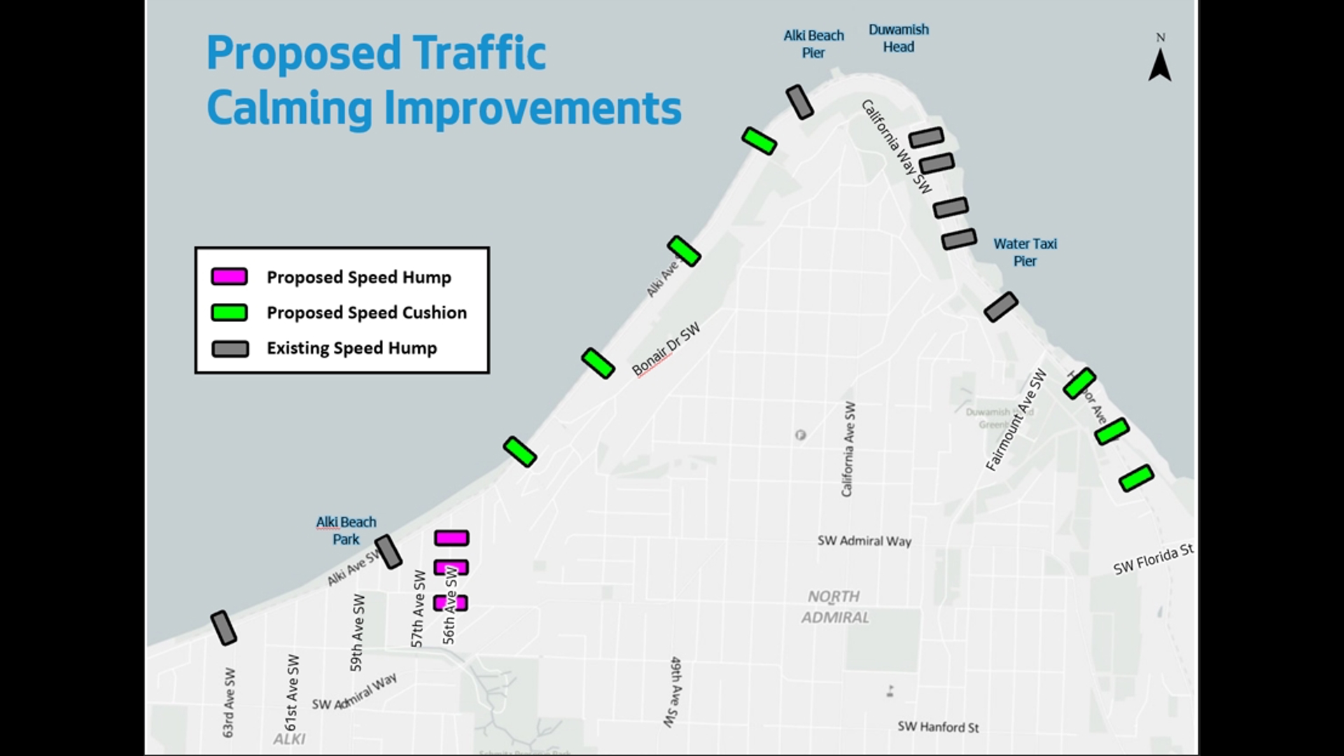 New speed bumps coming to Alki in West Seattle to curb safety concerns ...