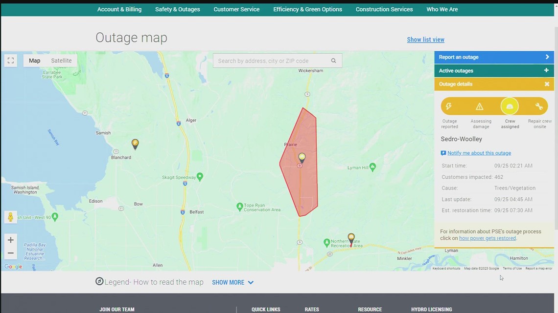 BREAKING: Hundreds without power in Skagit County | king5.com BREAKING: Hundreds without power in Skagit County | king5.com