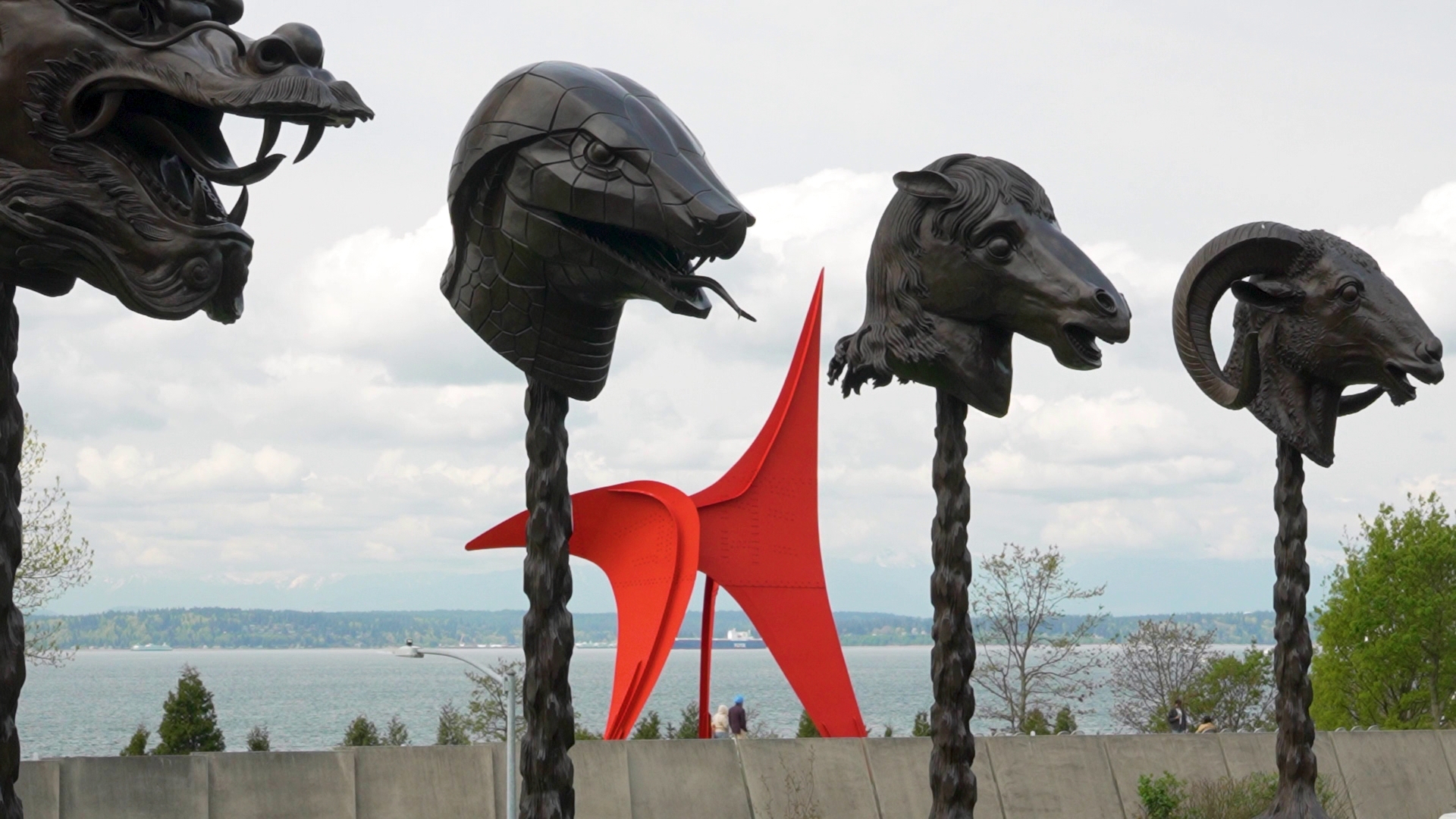 Ai Weiwei takes over the Olympic Sculpture Park with Zodiac statues ...
