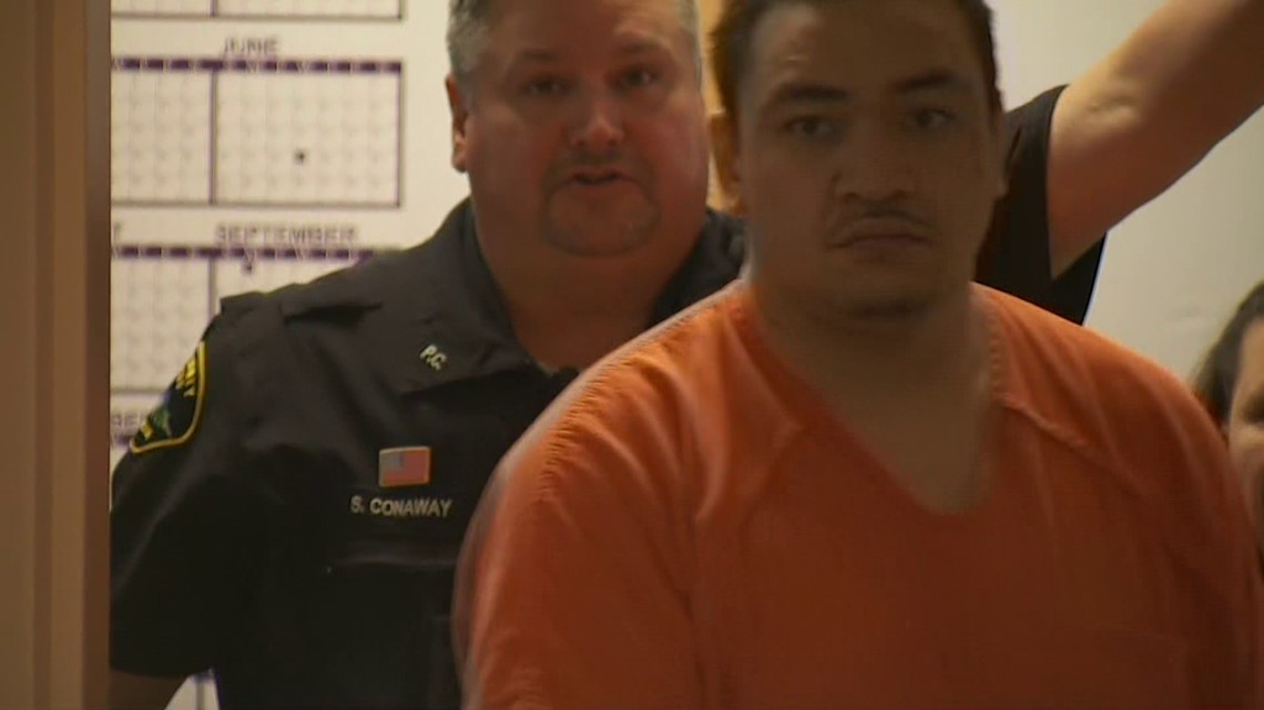 Murder suspect pleads not guilty, victim's mother speaks at arraignment ...