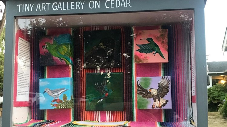 Tiny Art Gallery on Tacoma's Cedar Street entertains neighborhood ...