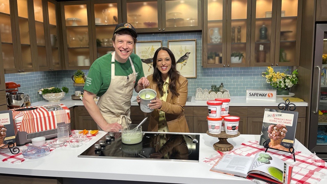 Salt & Straw's Tyler Malek makes Matcha Matcha Man ice cream | king5.com