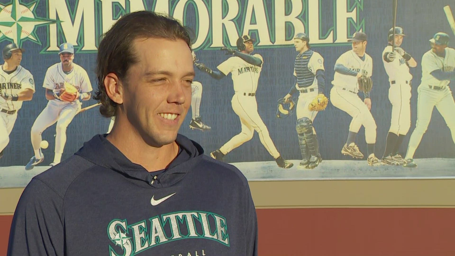 Star pitcher Logan Gilbert excited to be back at spring training ...