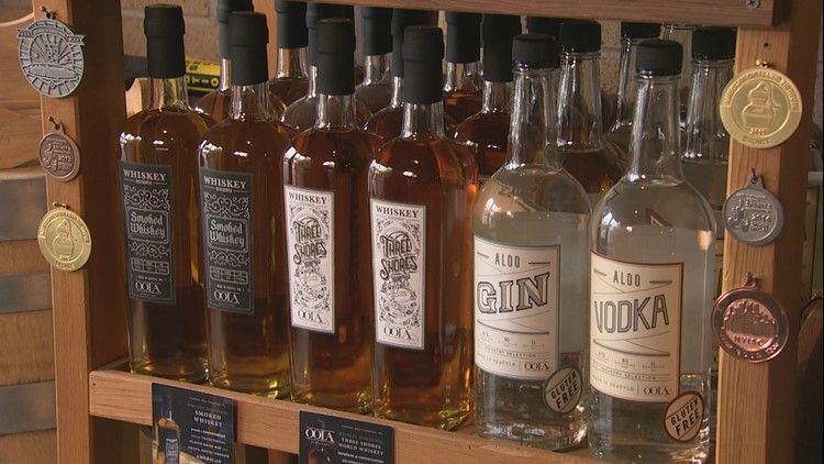 OOLA Distillery bottles hand-crafted spirits in Capitol Hill | king5.com