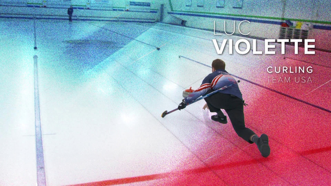 Team USA curler Luc Violette compares sport to engineering | king5.com