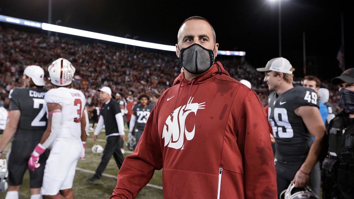 Former WSU football coach Nick Rolovich appeals firing over COVID-19 ...
