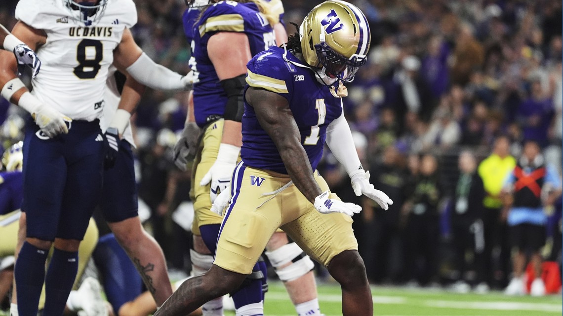 Jonah Coleman sets career high with 5 rushing touchdowns, Washington ...