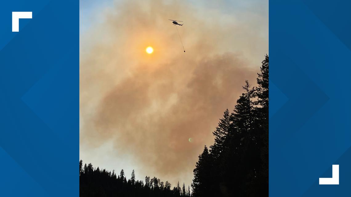 Fire closes Blewett Pass between Cle Elum, Wenatchee | king5.com