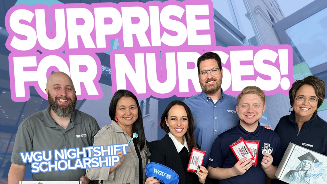 Surprising local nurses with WGU! | Local Lens Seattle | king5.com