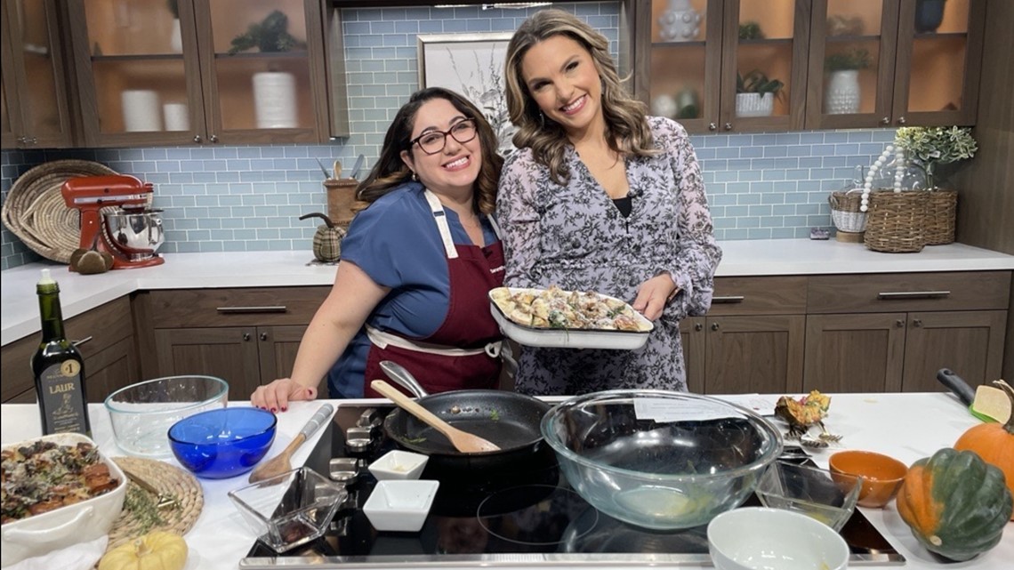 Try this savory bread pudding at your next feast and wow your ...