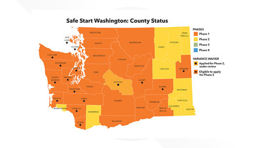 Coronavirus in Washington state: Updates May 20-22 | king5.com