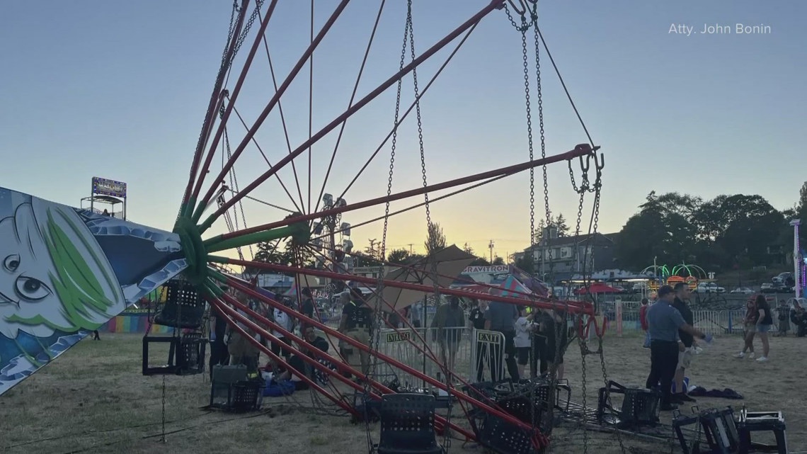 Family sues carnival ride operator after Oak Harbor accident injures ...