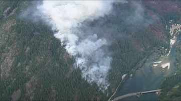 'Noticeable smoke' in Seattle area due to Sourdough fire | king5.com
