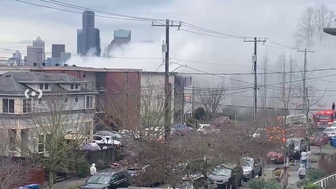 2 cats dead, 2 people injured in Beacon Hill condo fire | king5.com