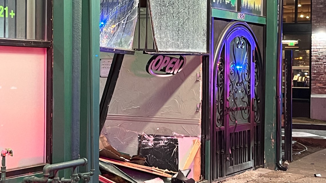 Seattle pot shop hit by crash-and-grab for 2nd time in 6 months | king5.com