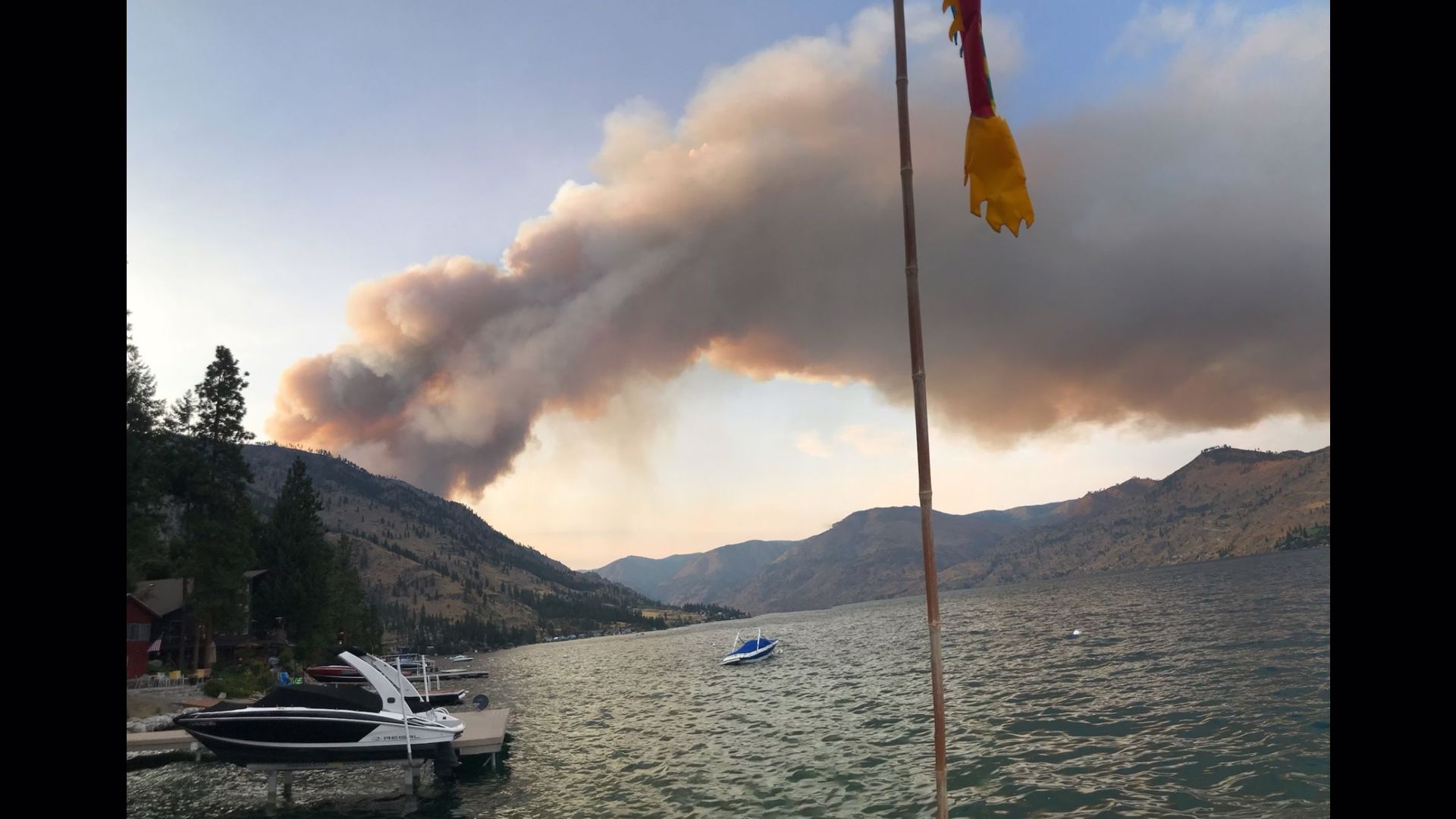 Viewer photos: Twenty-Five Mile Fire burning near Lake Chelan | king5.com
