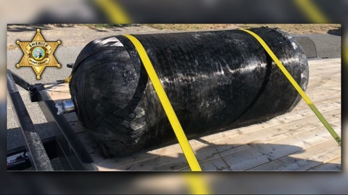 Debris from SpaceX rocket re-entering atmosphere recovered in Grant ...