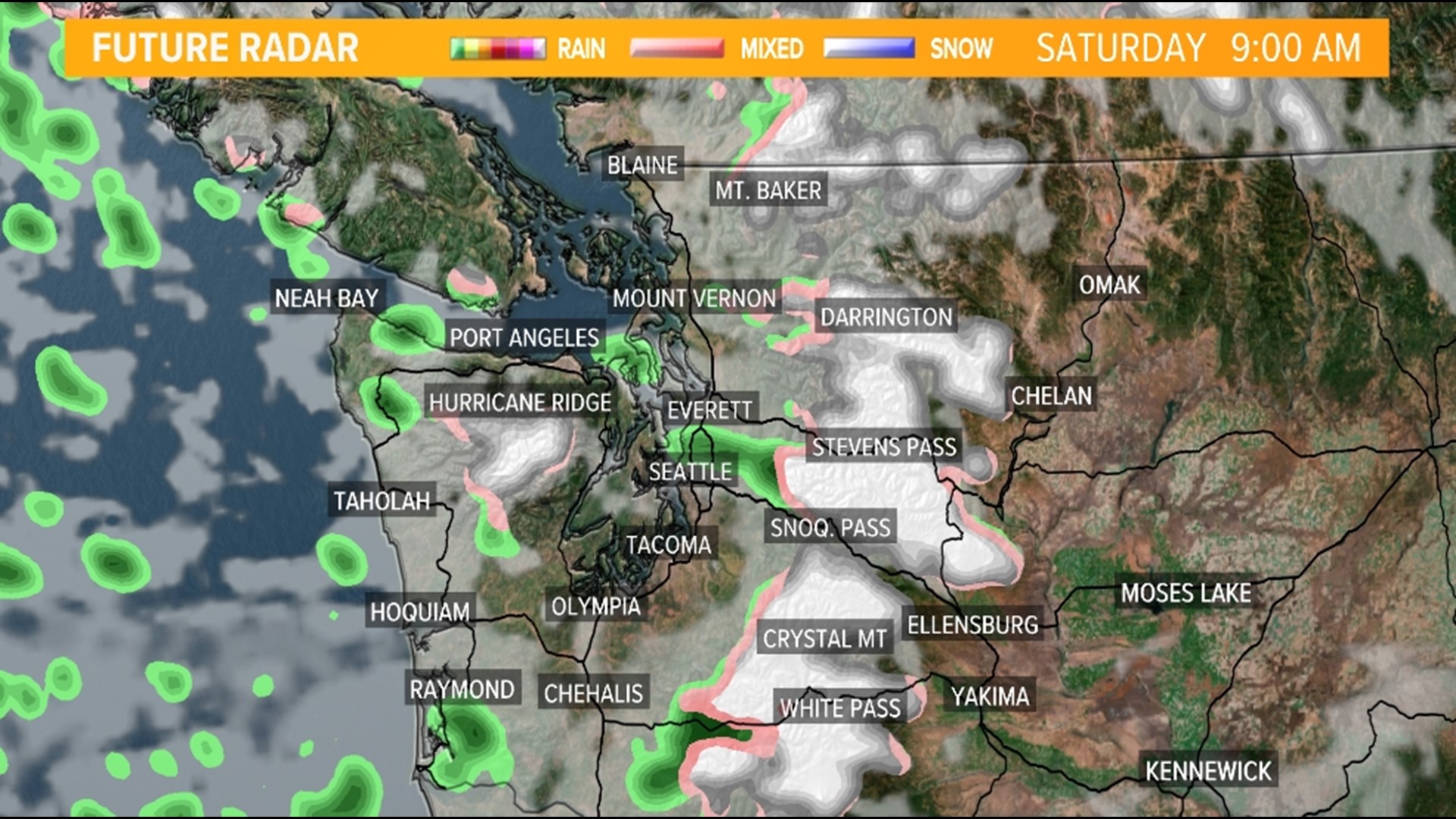 The timeline, impacts of the rain around Seattle amid Flood Watch ...