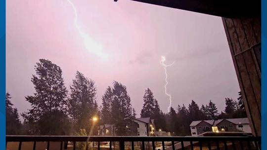 Viewer's lens: Thunderstorms hit western Washington | king5.com