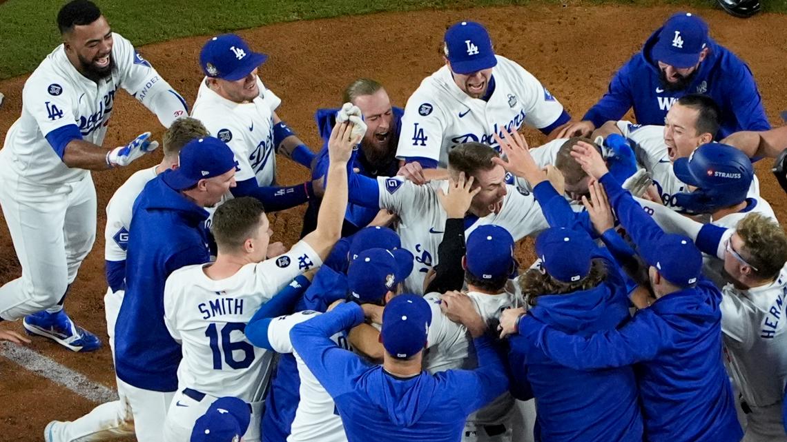 Freeman hits 1st walk-off slam in World Series history as Dodgers top ...