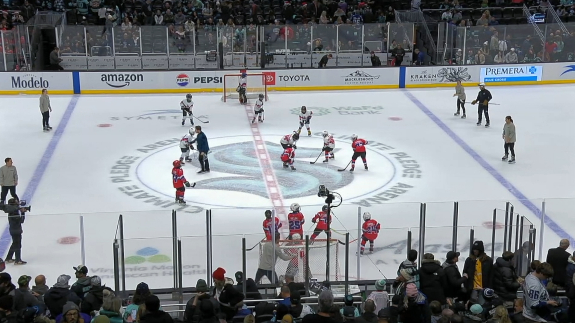 Seattle Junior Hockey Association entertains Kraken fans | king5.com