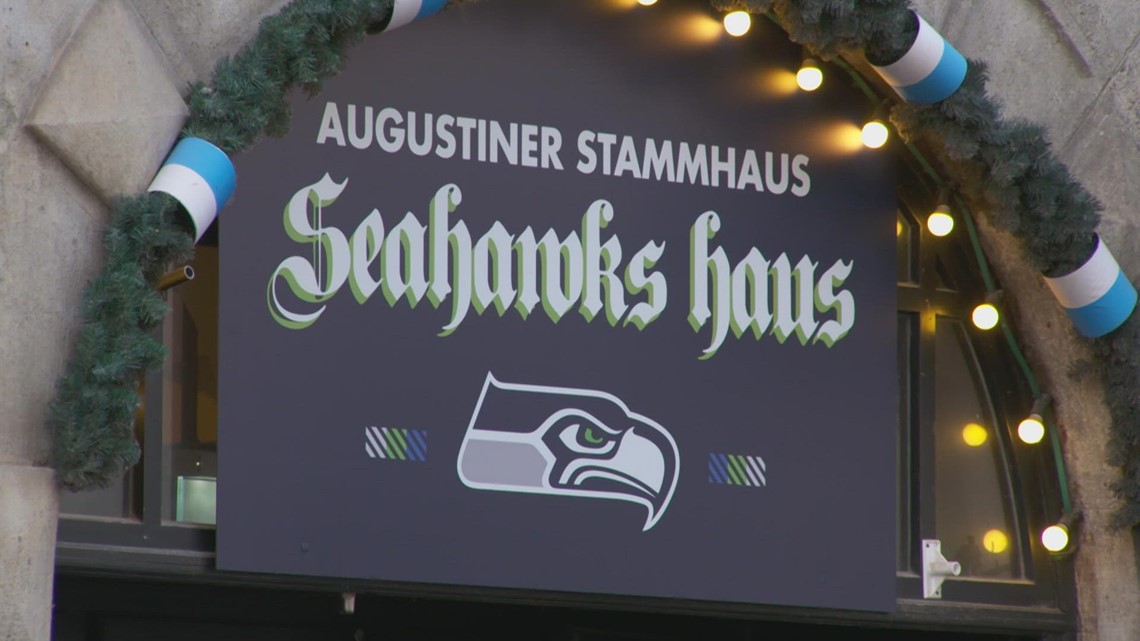 Historic Munich pub becomes "Seahawks Haus" | king5.com