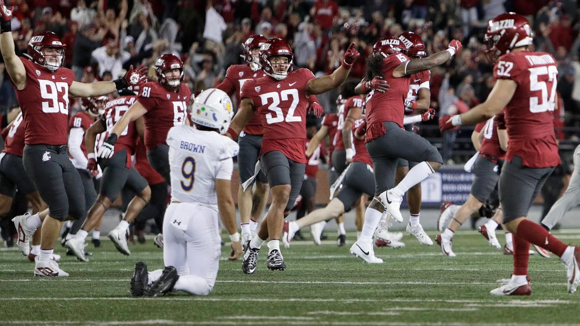 Dylan Paine, John Mateer rally Washington State to wild 54-52 victory ...