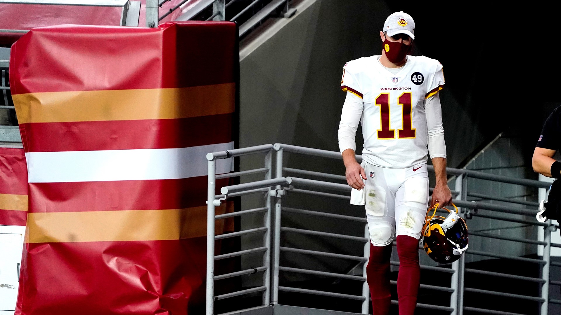 Washington QB uncertainty: Haskins practices, not Alex Smith | king5.com