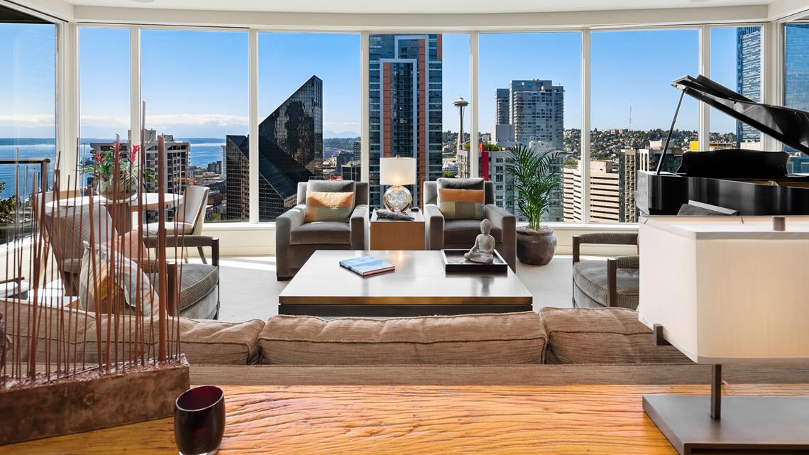 Luxury condo built by Starbucks executive is for sale | king5.com