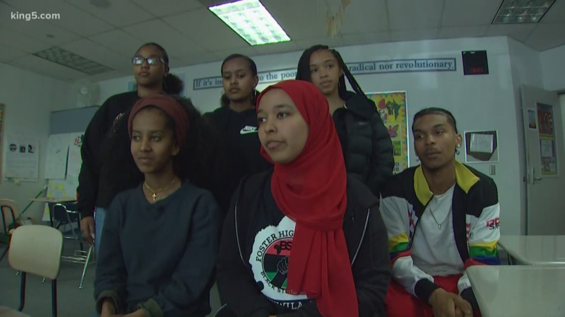 Foster High School students take concerns about racial slurs to school ...
