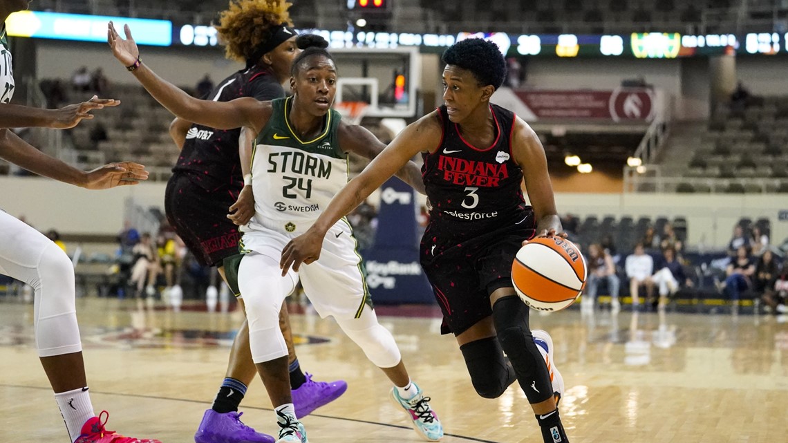 Indiana Fever win WNBA draft lottery for No. 1 pick, Storm to pick 4th ...