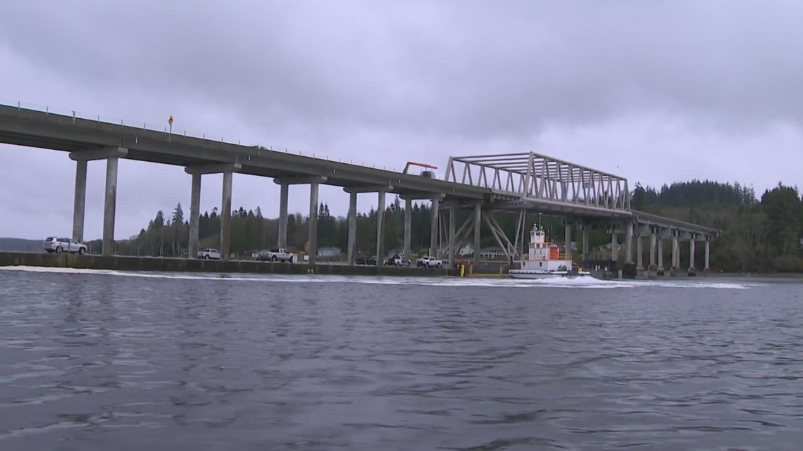 Fish have trouble making it past the Hood Canal Bridge. A new system is ...
