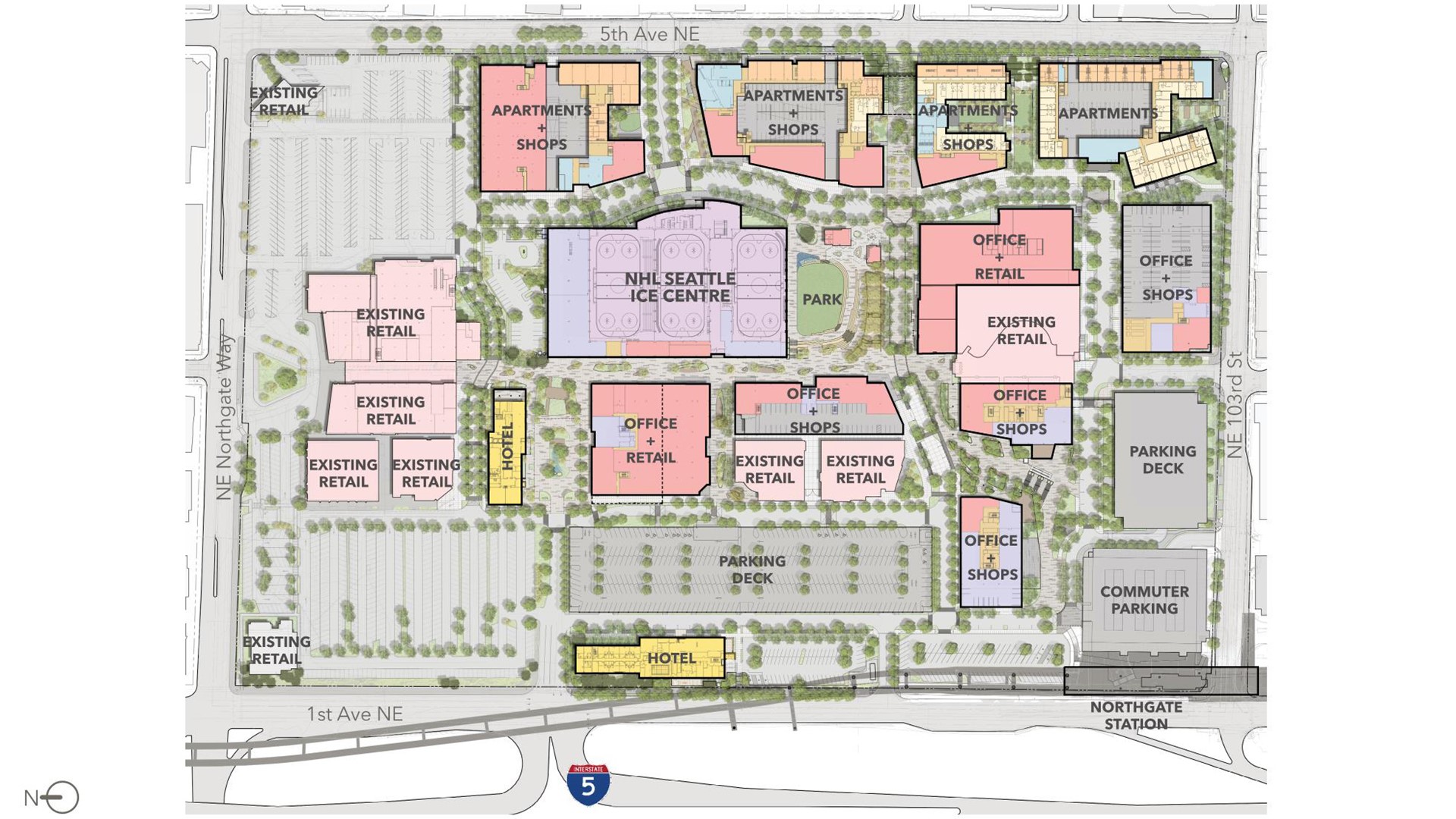 NHL Seattle breaks ground on training facility at Northgate Mall ...