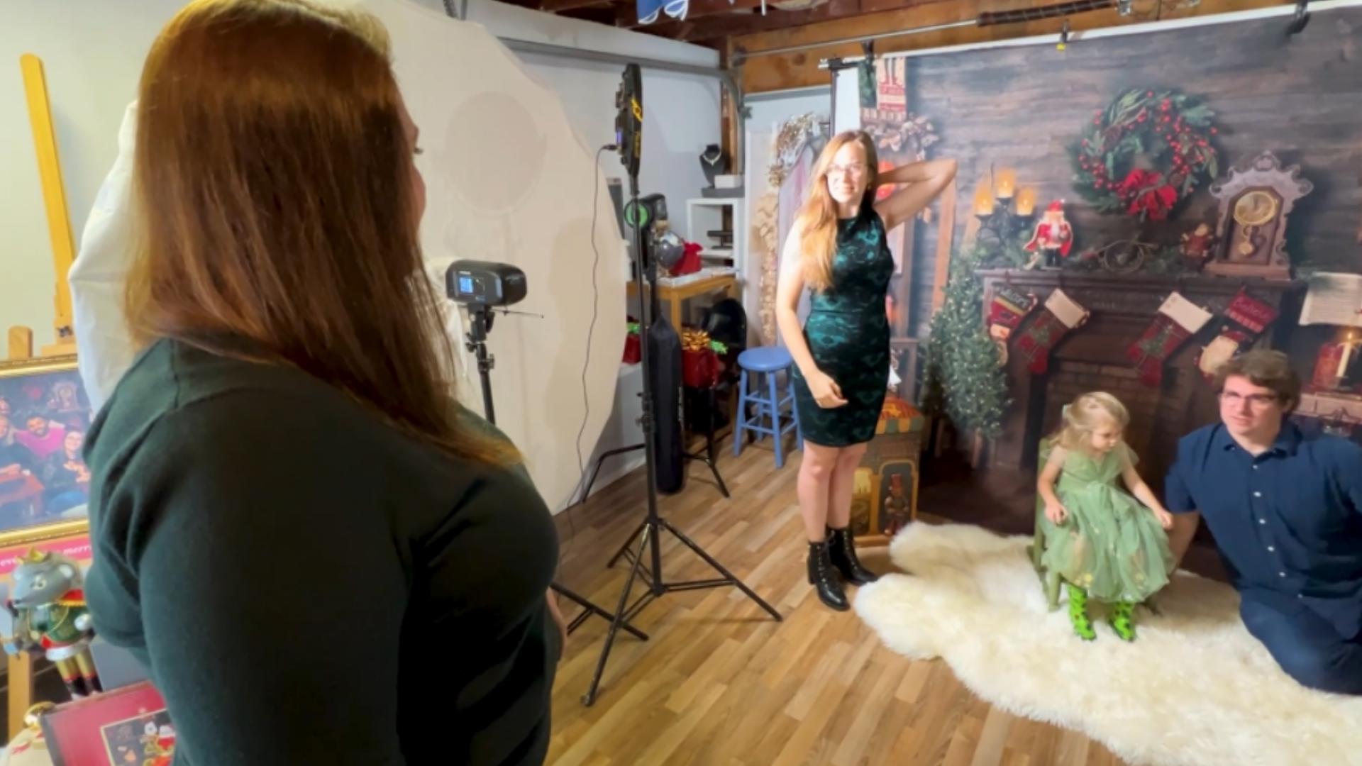 Breece Knudson-Alatter captures Christmas magic in Summer photo session ...