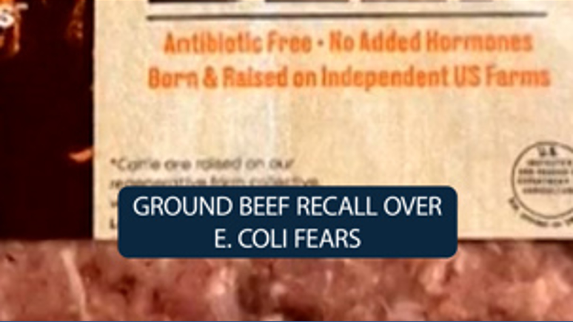 Ground beef recall over E. coli contamination | king5.com