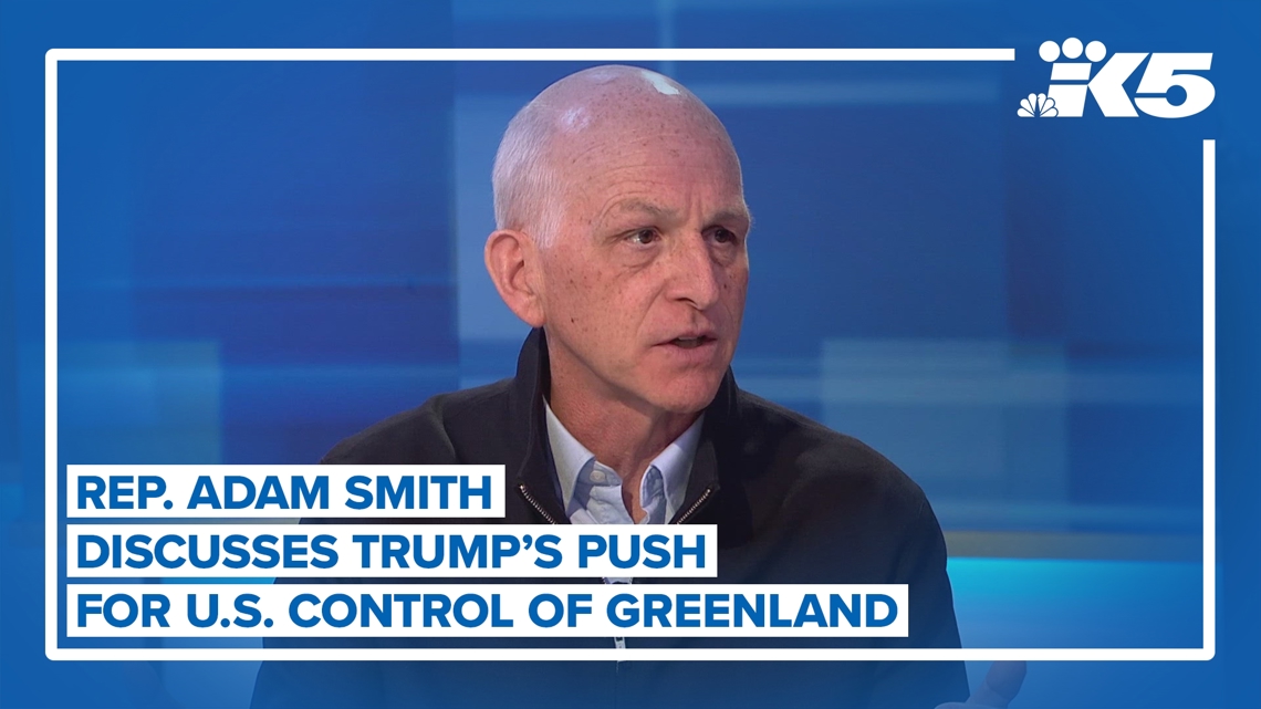Rep. Adam Smith discusses Trump's push for the U.S to take Greenland ...
