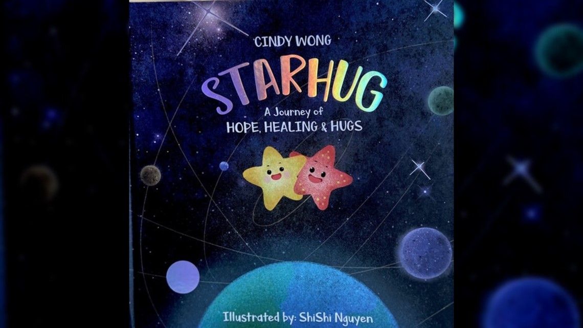 This new children's book is all about the healing power of a hug ...