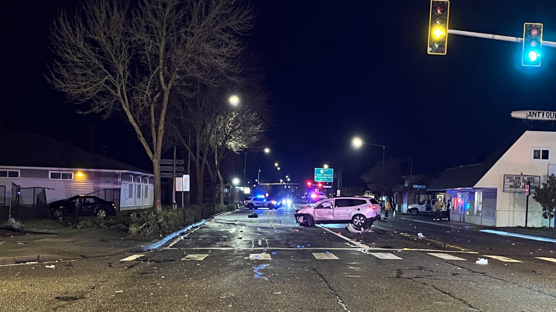 Man suspected of driving under the influence arrested after 2-car crash ...