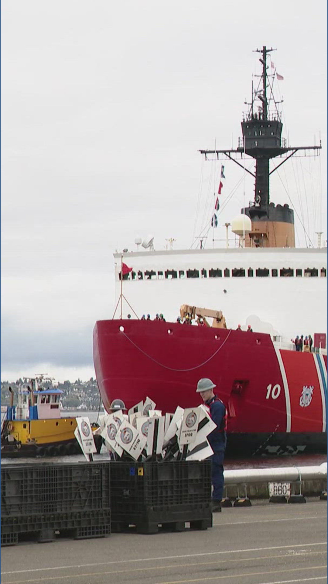U.S. Coast Guard Cutter Polar Star returns from Antarctica | king5.com