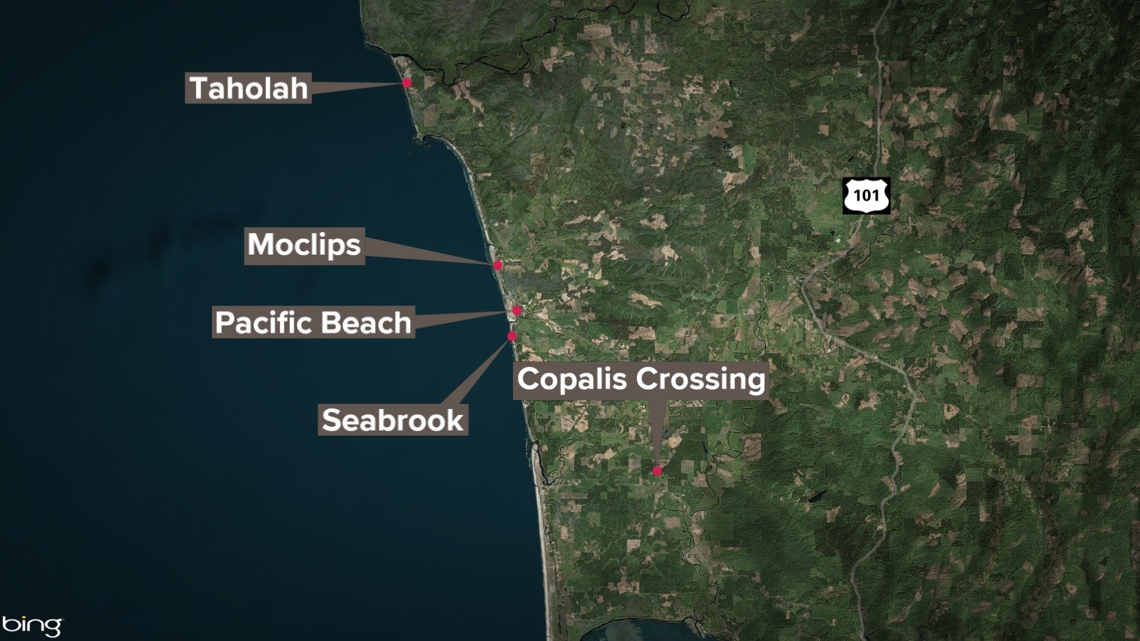 Vandals cause large power outage on Washington coast | king5.com