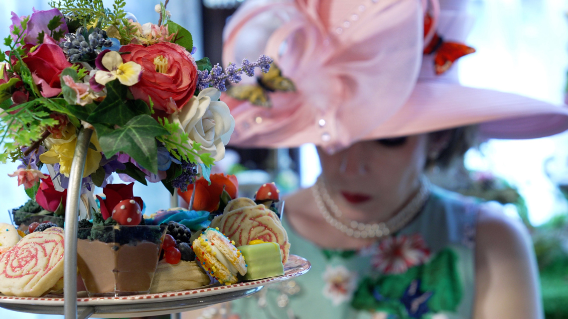 The Secret Garden in Sumner offers afternoon tea to club members ...