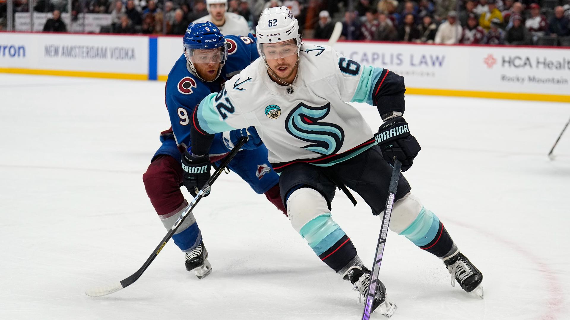 Seattle Kraken vs. Colorado Avalanche TV channel, preview | king5.com
