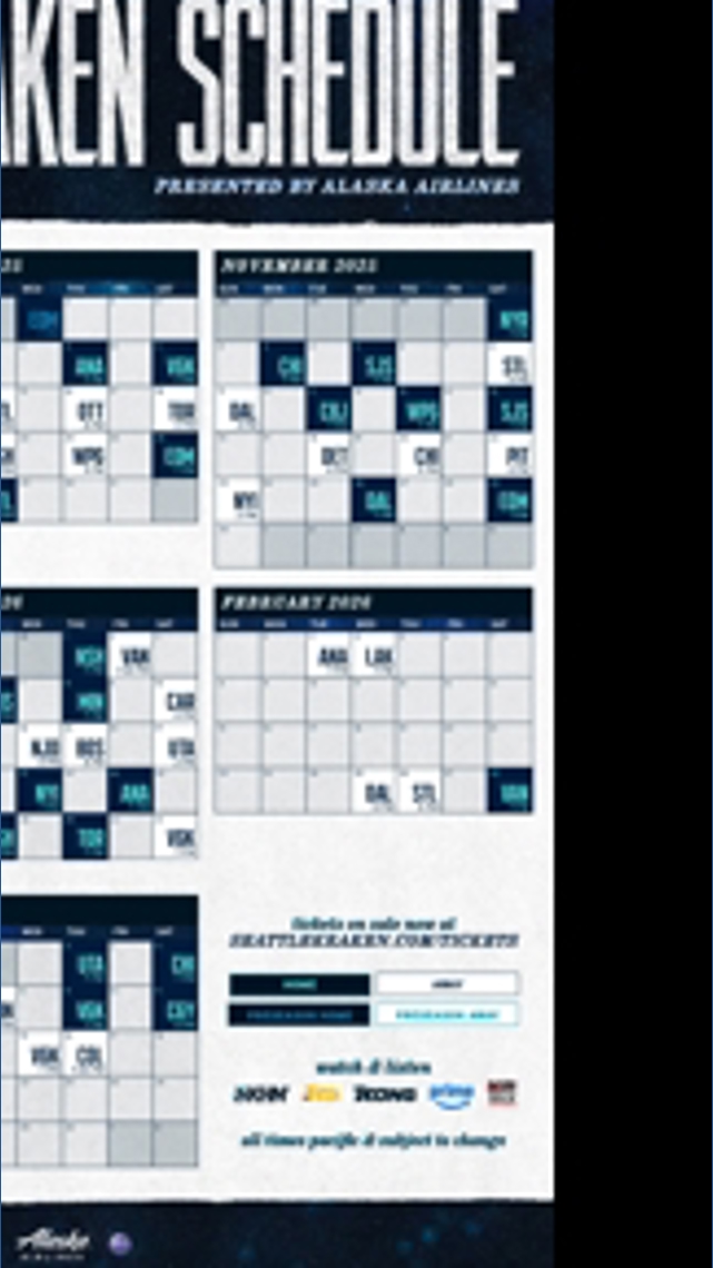 2025-26 Kraken Schedule: Five most intriguing games in Seattle | king5.com